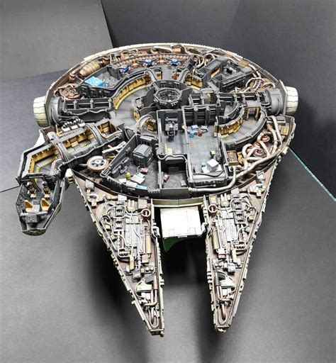 Millennium Falcon With Interior By Sirris On Deviantart