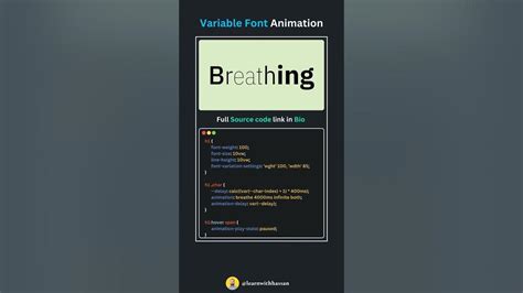 Font Animation Using Html Css Javascript Coolest Animation Frontend Coding Css Html Favicon