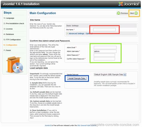 installing joomla 1 6 under xampp complete concrete concise