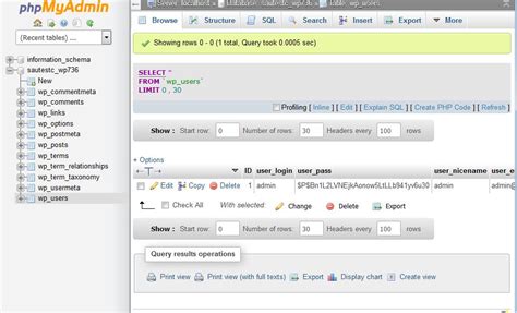 Reset Wordpress Password Via Phpmyadmin