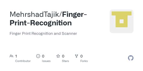 Github Mehrshadtajikfinger Print Recognition Finger Print Recognition And Scanner