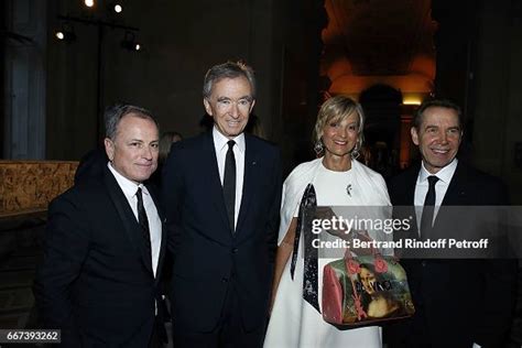 Michael Burke Bernard Arnault Helene Mercier Arnault And Jeff Koons