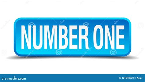 Number One Button Stock Vector Illustration Of Website 121048030