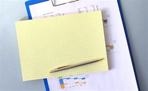 Premium Photo Notepad With Blank Space For Text On A Folder With