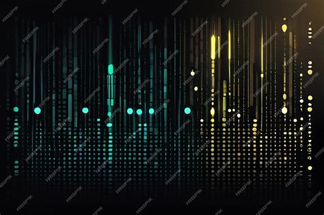 Premium Photo Vector Illustration Binary Code Dark Background Software Programming Concept