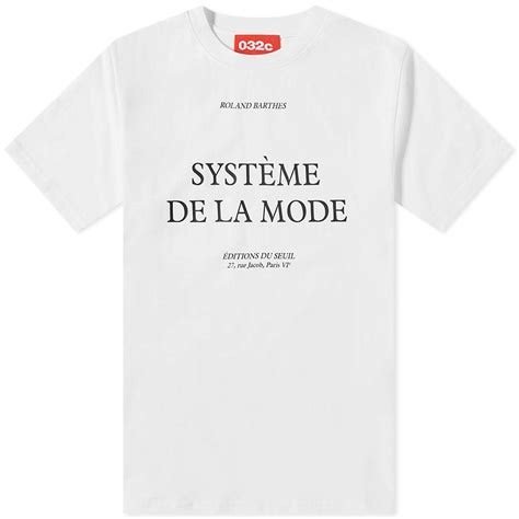 032c Barthes Tee 032c