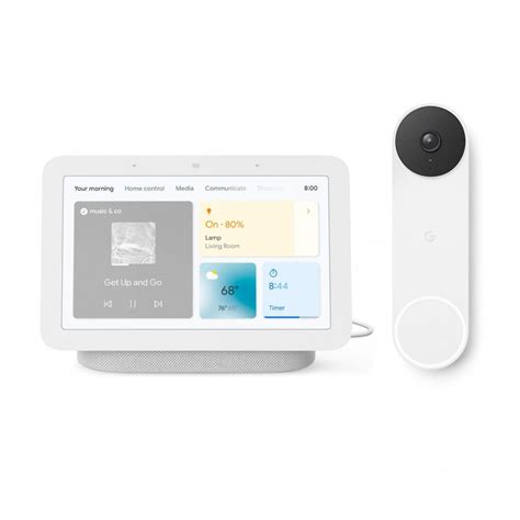 Combo Google Nest Hub Nest Doorbell Gu Công Nghệ