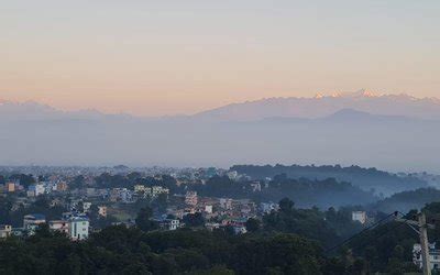 Weather Forecasting Partly Cloudy In Kathmandu And Pokhara With