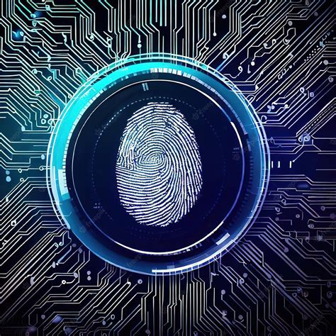 Premium Ai Image Fingerprint Integrated Codes Fingerprint Scanning