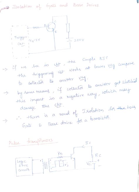 Unit UJT And Pulse Transformer Jsolati On Gjalz And Base DeivesPsives T NaS V C Cimple