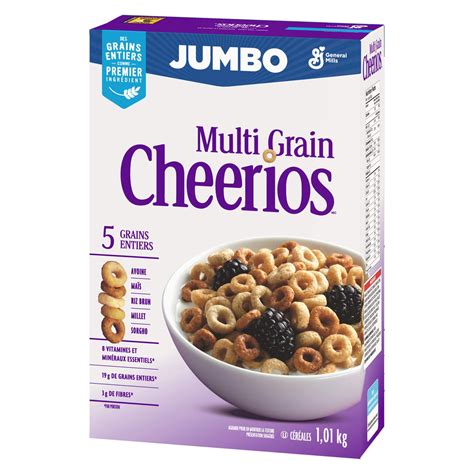 Cheerios Multi Grain Jumbo 101kg 3562 Oz