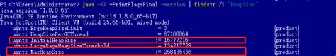 在Linux中查看Java堆大小XmxXms的默认值和当前运行时的设置值 哔哩哔哩