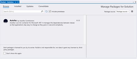 nuget offline support