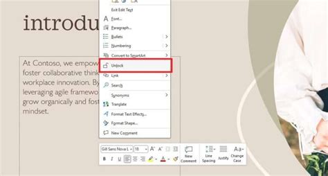 How To Lock Text Box In PowerPoint Vegaslide