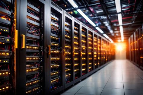 Computer Network Server Room Data Communications Technology Wiring