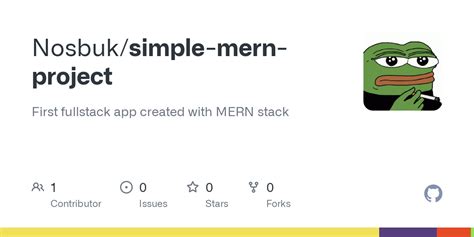 Github Nosbuksimple Mern Project First Fullstack App Created With Mern Stack