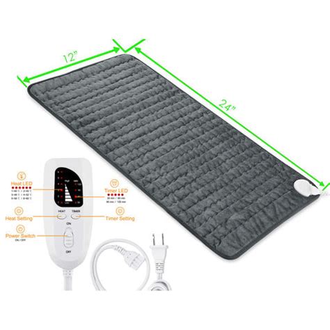 Buy Wholesale China Customized Foot Heating Pad High Quality Electric Back Pain Heating Pad Leg