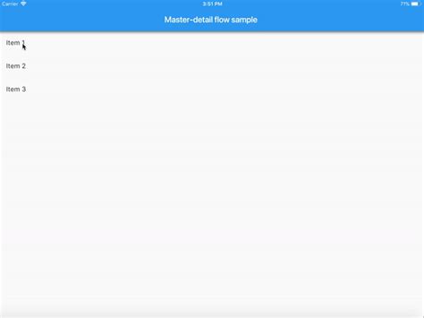 Implementing Master Detail Layouts In Flutter Iirodev