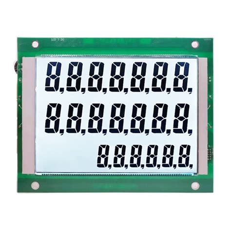 Oem Fuel Dispenser Segment Digits Lcd Display Screen Factory Custom Lcd Display And Lcd
