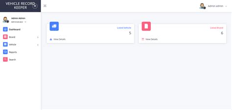 Vehicle Record Keeper In Python Django Python Django Projects