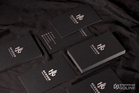 煥昕建築貼膜 Logo＋名片設計｜黑卡高質感名片視覺識別｜goline