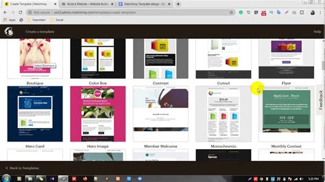 Mailchimp Email Newsletter Template Design Tutorial Part 1 Youtube