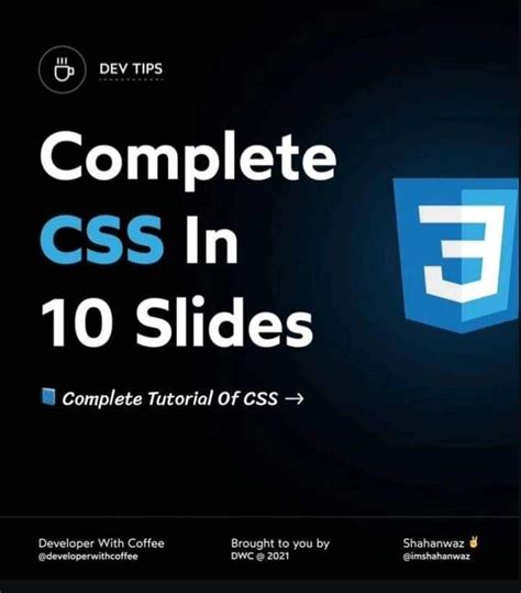 Muhammad Arham Zafar On Linkedin Complete Css With Just Slides And