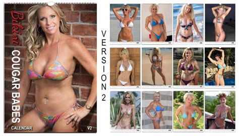 20256 Hot Sexy Bikini Cougar Babes Calendar Full Photo Personalised