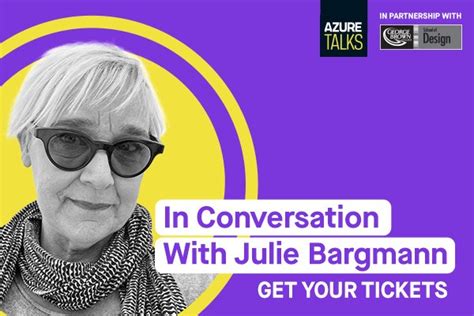 Azure Talks In Conversation With Julie Bargmann Idc