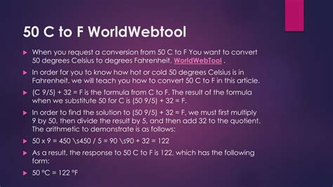 PPT - 50c to f PowerPoint Presentation, free download - ID:11932219