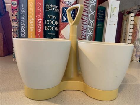 Vintage Tupperware Condiment Container Etsy