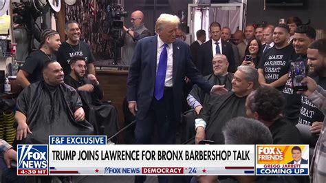 Trump joins Fox News at NYC barbershop hit hard by inflation | Fox News Video