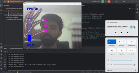 computervision gesturecontrol opencv mediapipe machinelearning