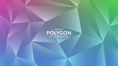 Premium Vector Modern Abstract Polygon Shapes Background