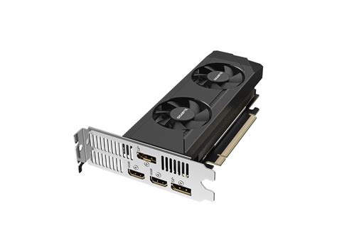 Gigabyte Geforce Rtx Oc Low Profile G Graphics Card X Windforce Fans Gb Gddr Bit