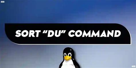 sort “du” command by size its linux foss