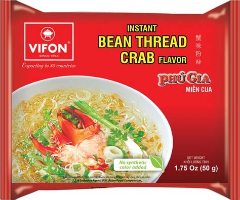 Instant Bean Thread Crab Flavor Vifon