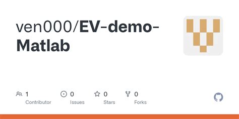 GitHub Ven EV Demo Matlab