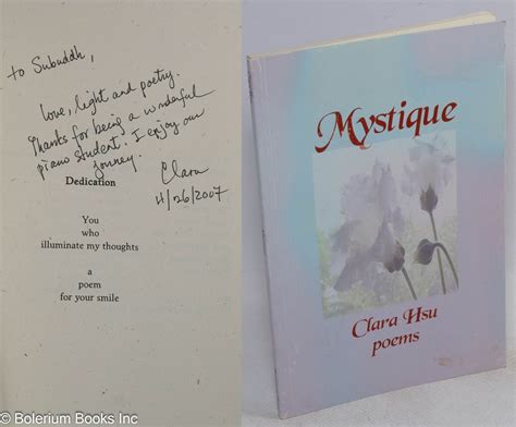 Mystique Poems Clara Hsu