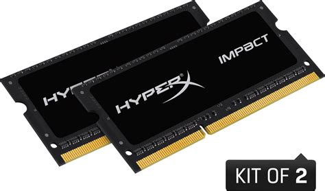 HyperX Impact Laptop RAM Kit DDR GB X GB MHz Pin SO DIMM CL