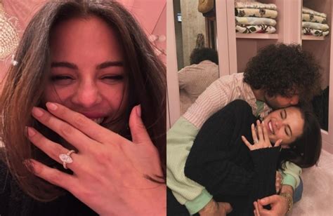 셀레나 고메즈 ♥베니 블랑코와 약혼 발표다이아몬드 약혼반지 공개 해외이슈