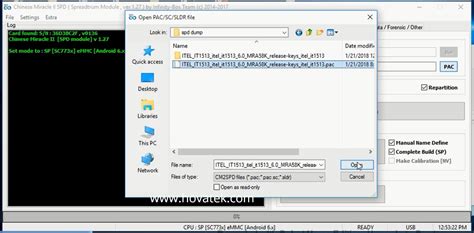 How To Flash A Spreadtrum Android Pac Sc Or Pac File Rom Firmware Using Infinity Chinese Miracle