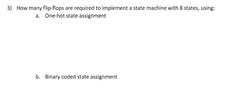 solved 3 how many flip flops are required to implement a