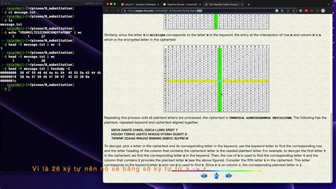 Ctf Số 21 Mã Hóa Substitution Picoctf Youtube