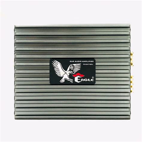 เพาเวอร์แอมป์ติดรถยนต์แรงๆ Eagle รุ่น Ea 103d Class D 1000w สีบรอนซ์เทา เครื่องเสียงติดรถยนต์