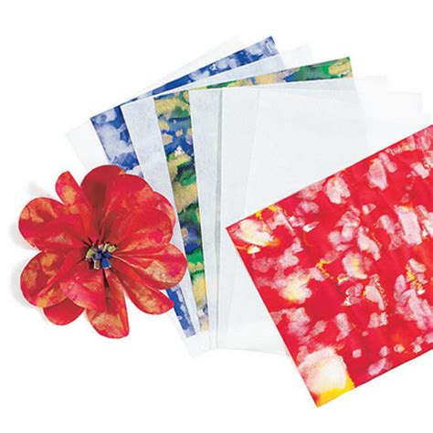Color Diffusing Paper