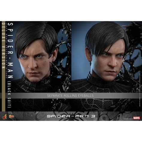 Hot Toys Marvel Spider Man Black Suit Deluxe Version