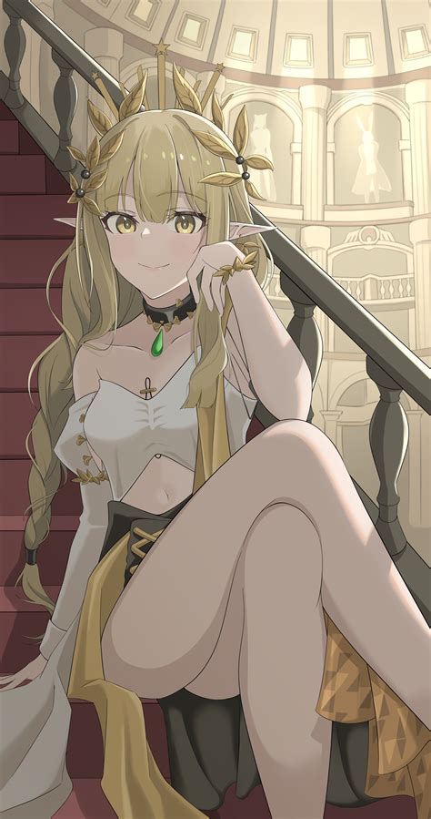 Nekohitsuj96199 Muelsyse Arknights Ambience Synesthesia Arknights