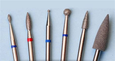Виды фрез для маникюра Основные типы насадок используемые в работе