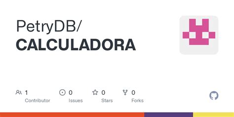 GitHub PetryDB CALCULADORA